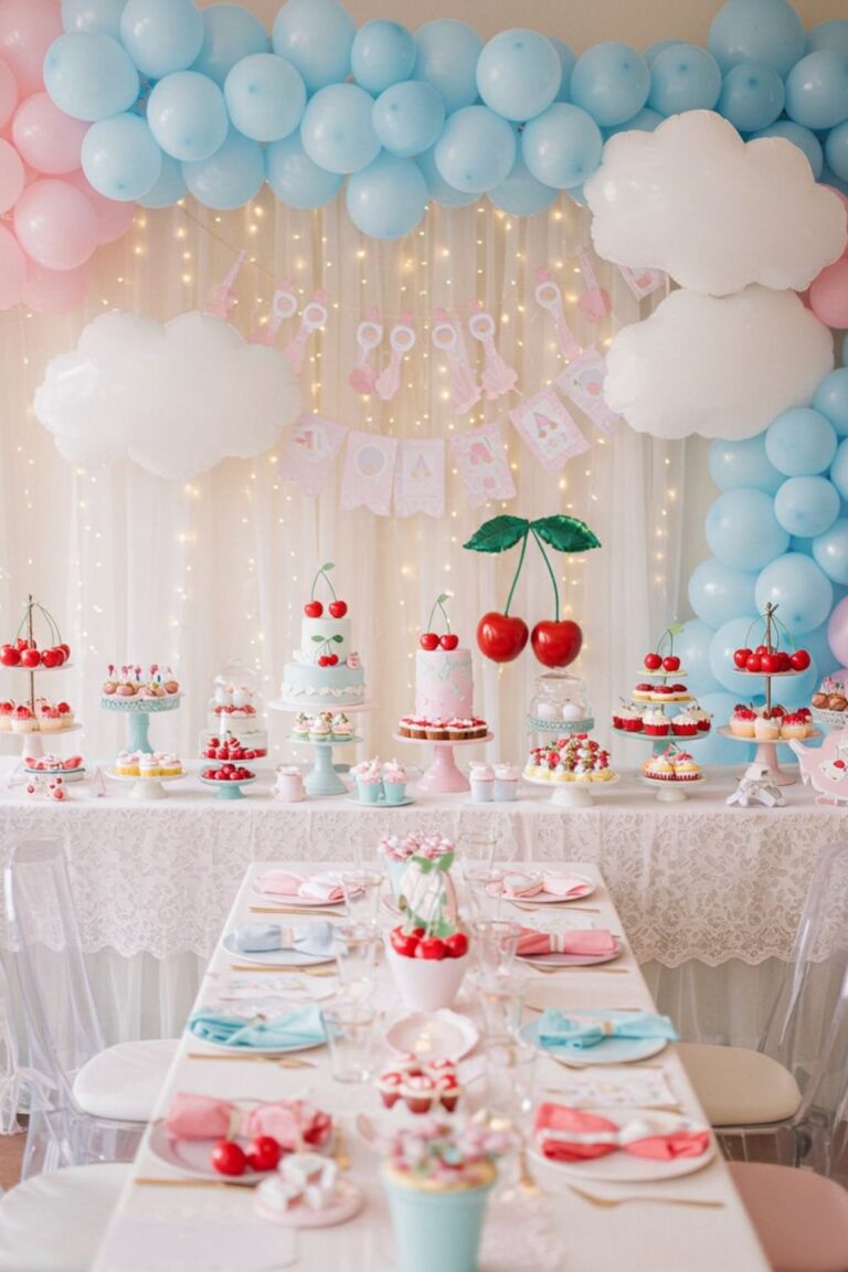 Want Sweet Theme? 16 Cherry On Top” Dessert-Inspired Concepts ...