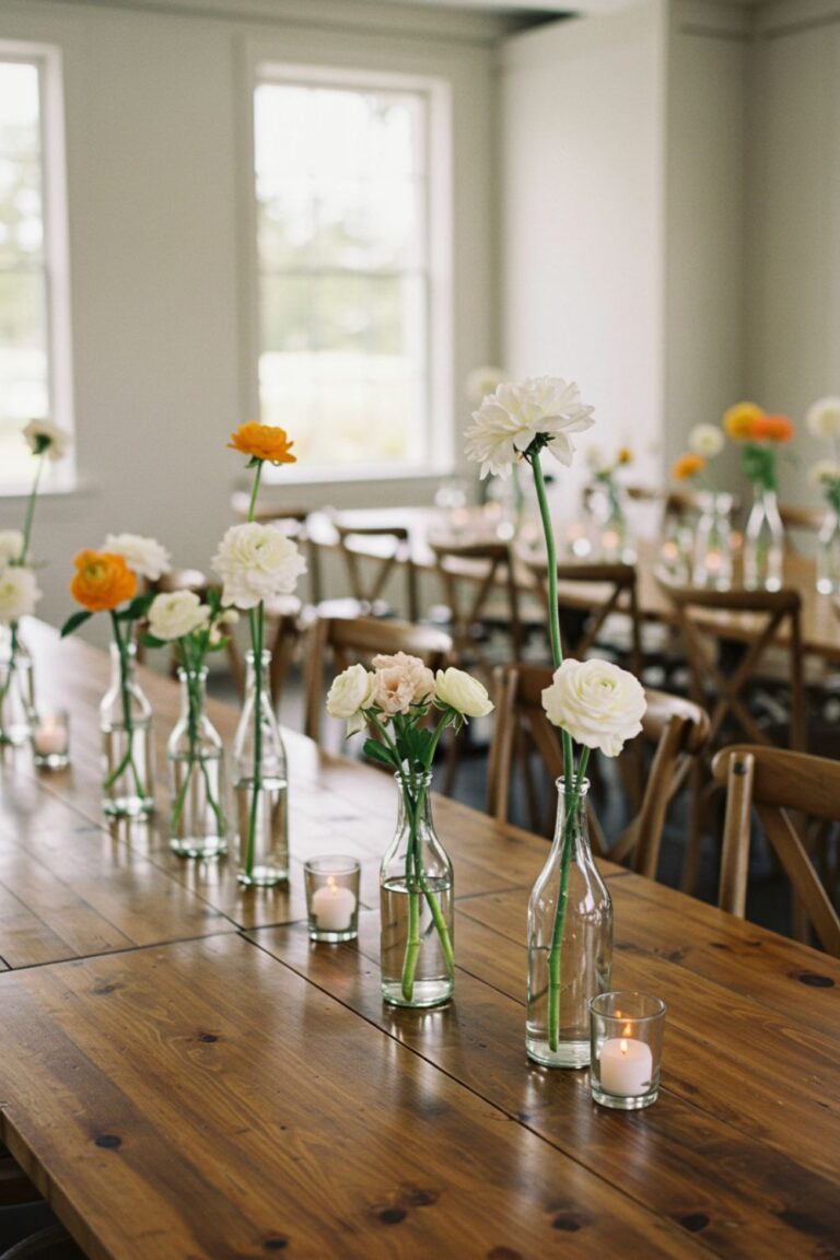 Prefer Minimalist Weddings? 24 Elegantly Simple Decor Concepts ...