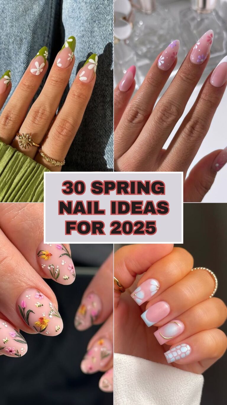 Ready for Fresh Manis? 30 Floral & Pastel Spring Nail Arts! – Crafty Sphere